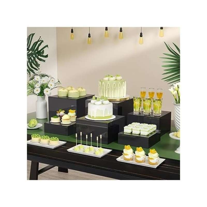 Jual Hiimiei Buffet Risers Food Risers Buffet Table Stand Shelf Di ...