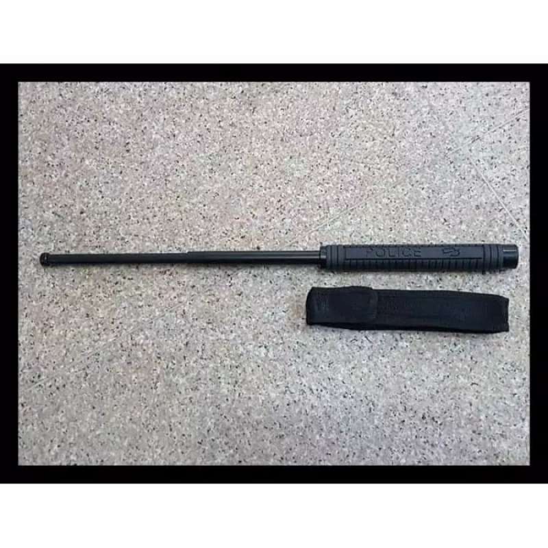 Jual Tongkat Tonfa Baton Lipat Pemukul Besi Baja Polisi Polri ...