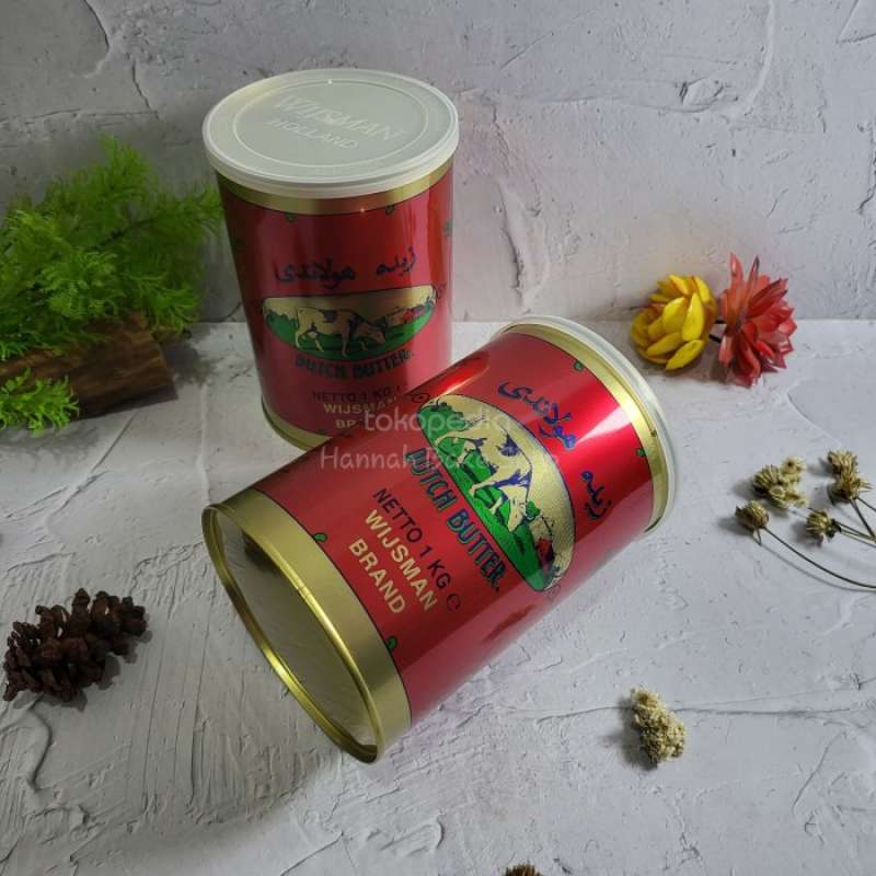 Promo Mentega Butter Wisjman Kemasan Kaleng 1 Kg Diskon 23% Di Seller ...