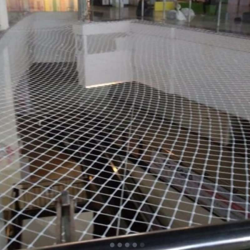 Jual Jaring Pengaman Safety Net Bahan Nilon 6mm (ukuran 10x10 Cm) Putih ...