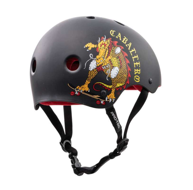 Jual Helmet Protec Classic Caballero Dragon / Helm Skate Bmx Inline ...