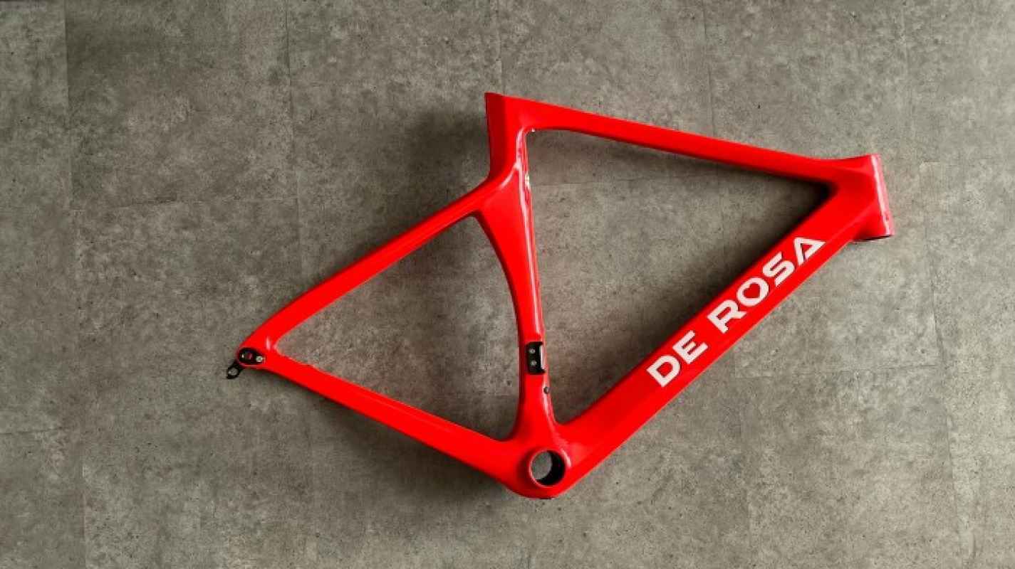 Jual Frameset - De Rosa Sk Disk Pininfarina Frame With Acc + Hb -rosso ...