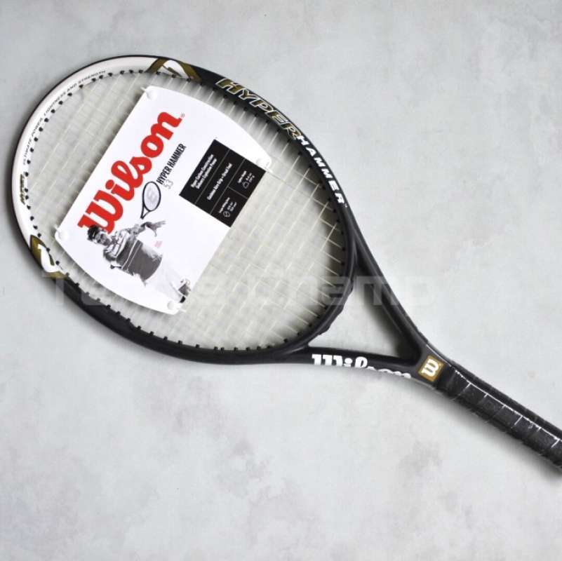 Jual Raket Tenis Wilson Hyper Hammer 5.3 Black&white/tennis Racket Wilson Di Seller Regstore ...