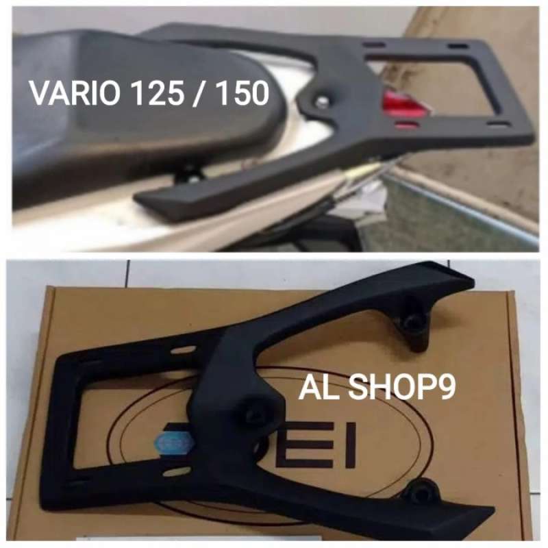 Jual Breket Box Kmi Dudukan Box Kmi Braket Box Vario 125 Fi Vario 150 ...