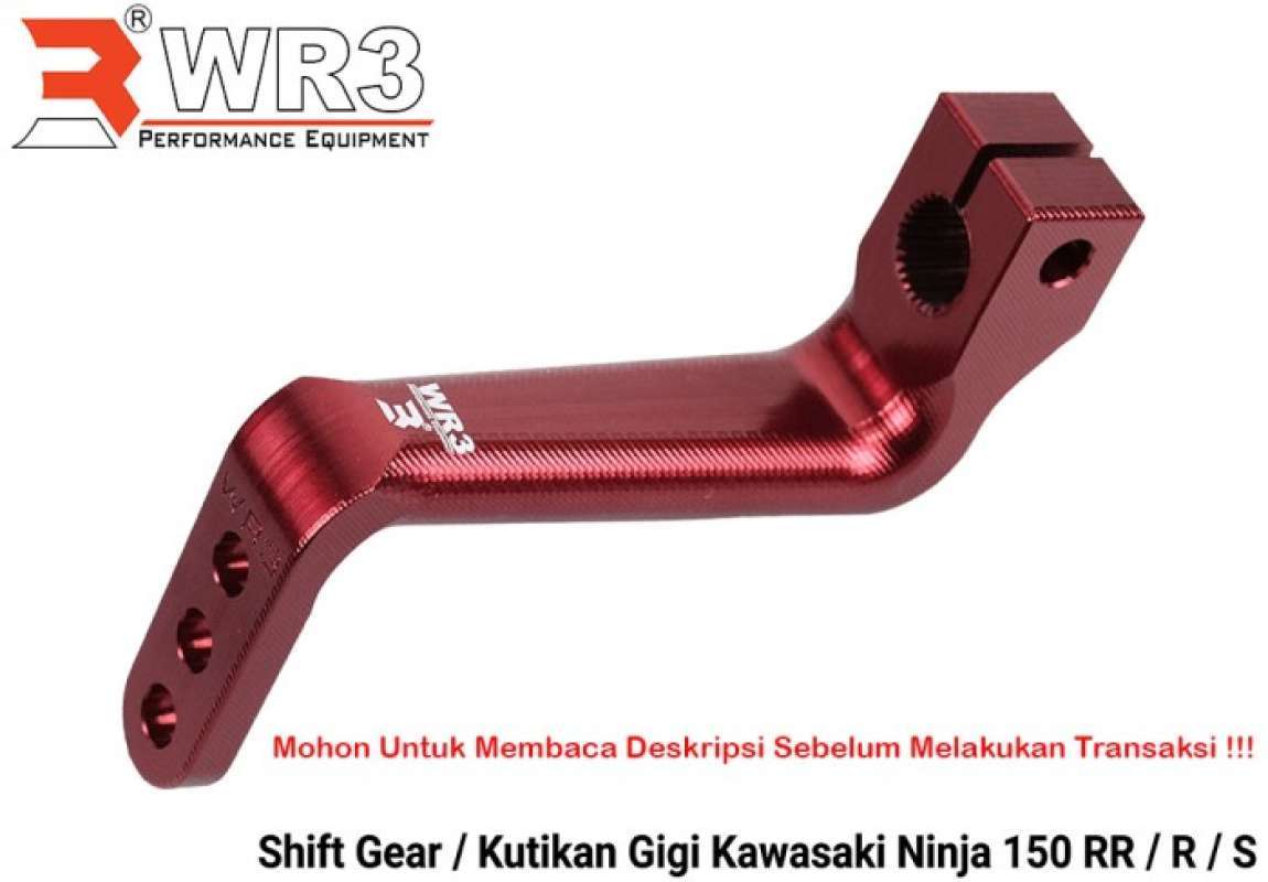 Jual Shifter Gear Kutikan Congkelan Footstep Operan Gigi Wr3 Ninja 150 ...