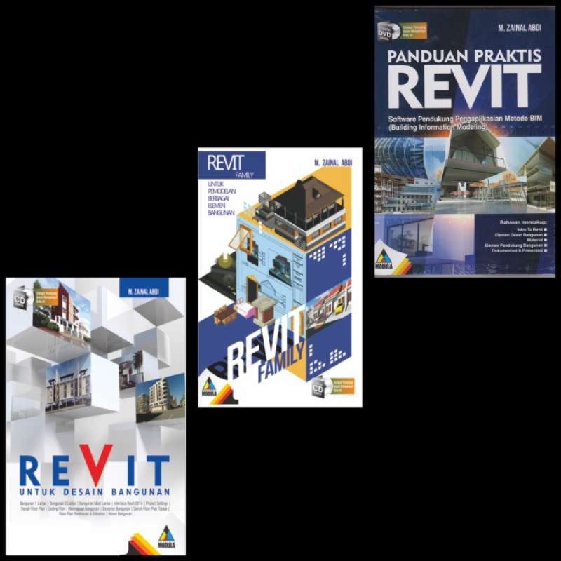Promo Buku Paket Hemat Revit Family Panduan Praktis Revit Revit ...