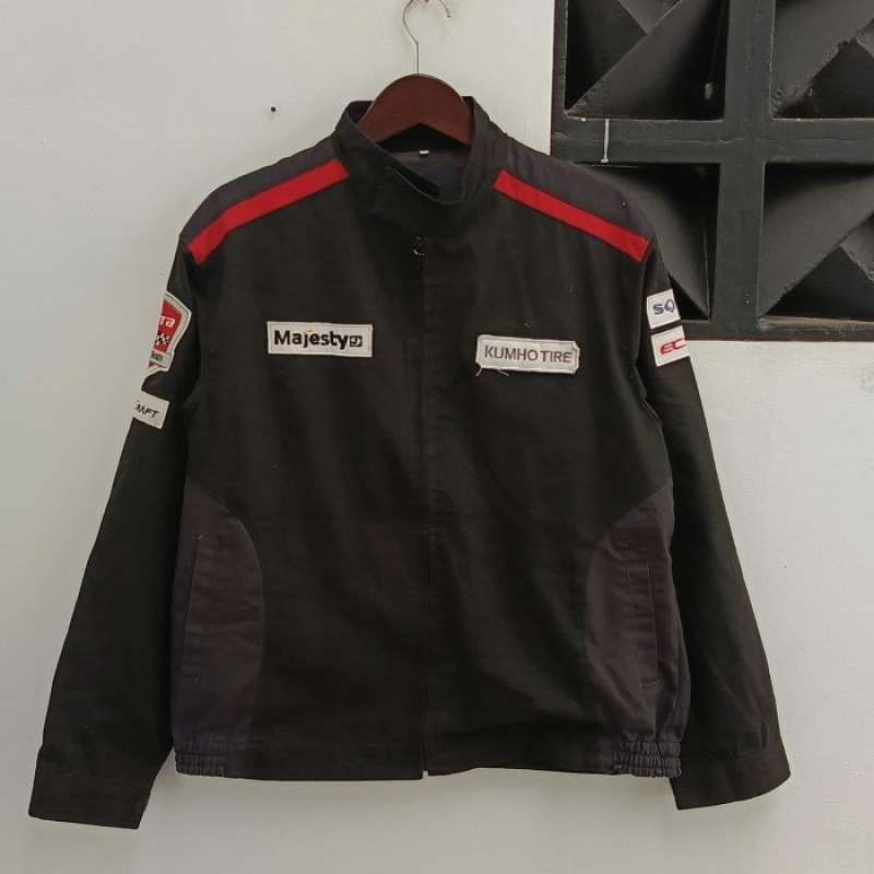 Promo Jaket Vintage Racing Ralliart Kumhotire Ecsta Racing Team Diskon ...