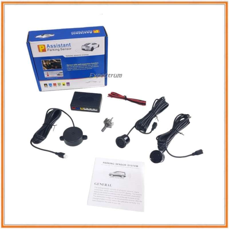 Jual Sensor Parkir Mobil / Sensor Mundur Mobil 2 Titik Bunyi Beep - 2 ...