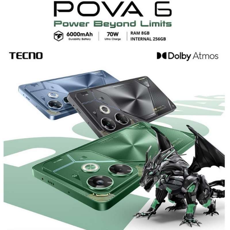 Jual Tecno Pova 6 Special Box - 8gb/256gb Di Seller Komunika - Cipete ...