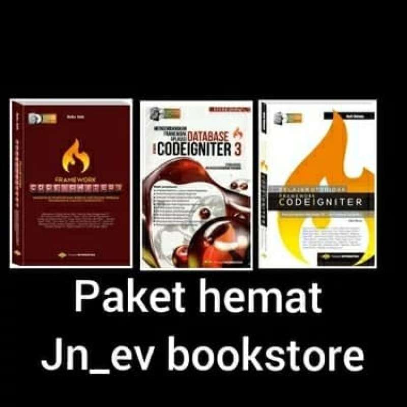 Promo Buku Paket Hemat Codeigniter Belajar Codeigniter Framework ...