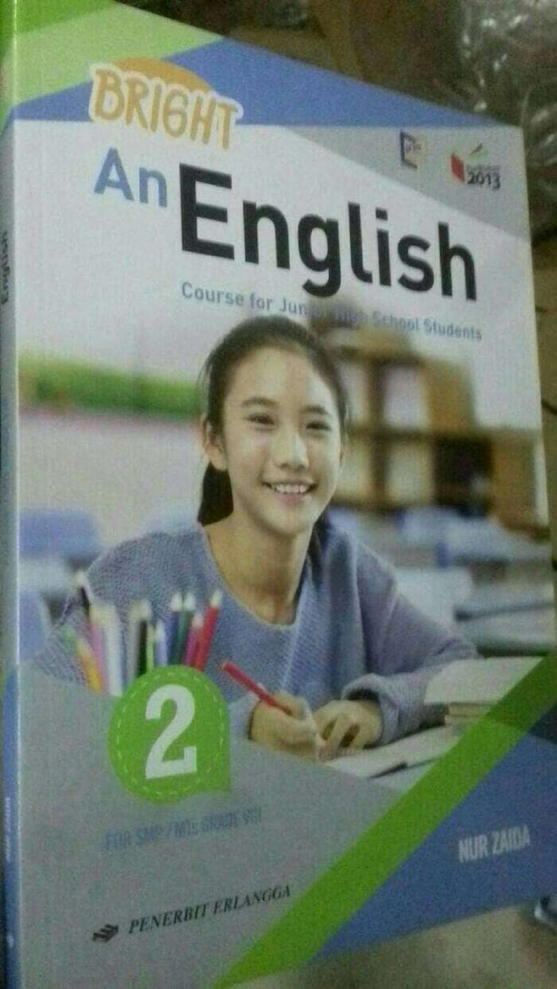 Promo Buku Bahasa Inggris Smp Kelas 2 - Bright English - Erlangga Diskon 23% Di Seller ...