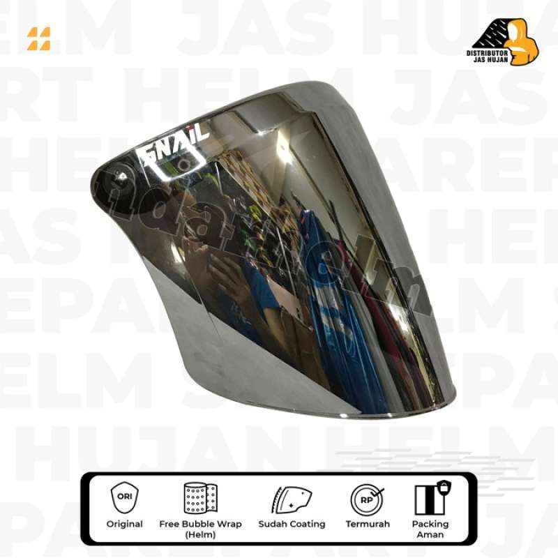 Jual Kaca Datar Model Venom (flat) Merk Snail Untuk Helm Bogo - Rainbow ...