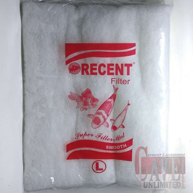 Promo Kapas Filter Putih Aquarium Kolam Besar Media Filter 1 Meter 100 ...