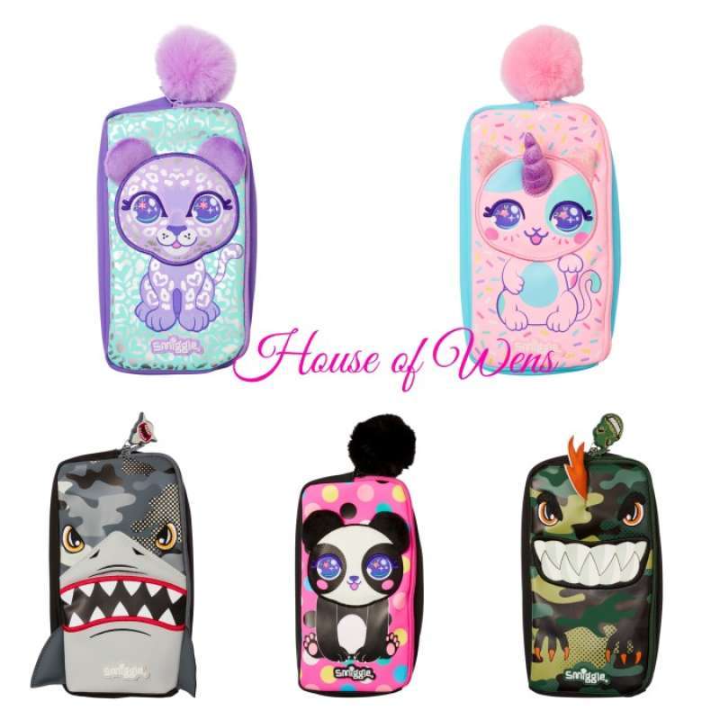 Jual Smiggle Best Budz Character Pocket Pencil Case Original Tempat ...
