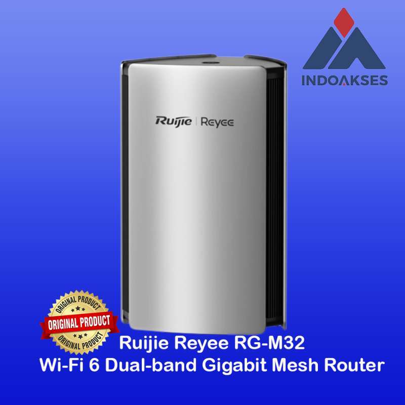 Jual Ruijie Reyee Rg-m32 3200m Wi-fi 6 Dual-band Gigabit Mesh Router Di ...