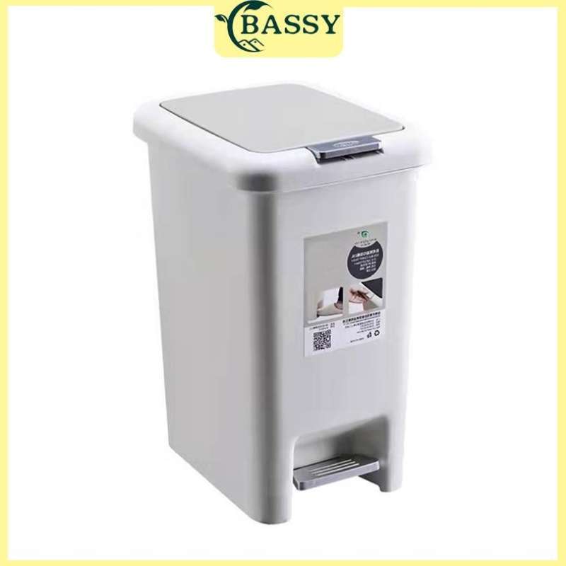 Jual Tempat Sampah Injak 8l/10l/15l/20l Tong Plastik Tertutup Trash Bin - 20l Di Seller Dapur ...