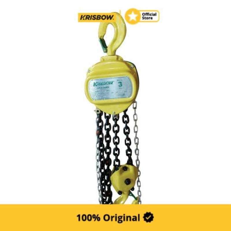 Jual Krisbow Katrol Chain Block 5 T X 5.0m Di Seller Tombstone ...
