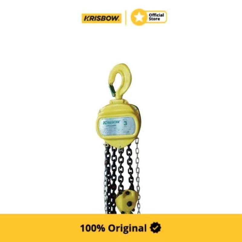 Jual Krisbow Katrol Chain Block 5 T X 5.0m Di Seller Tombstone ...