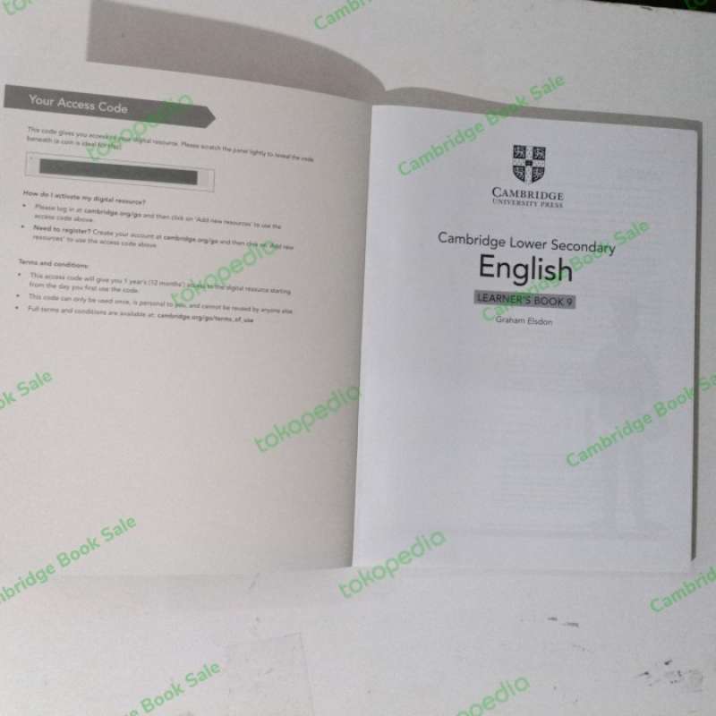 Promo Cambridge Lower Secondary English Learner's Book 9 With Digital Access Diskon 23% Di ...
