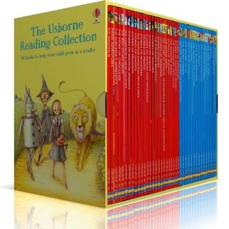 Promo The Usborne Reading Collection Yellow Box Set Diskon 23% Di ...