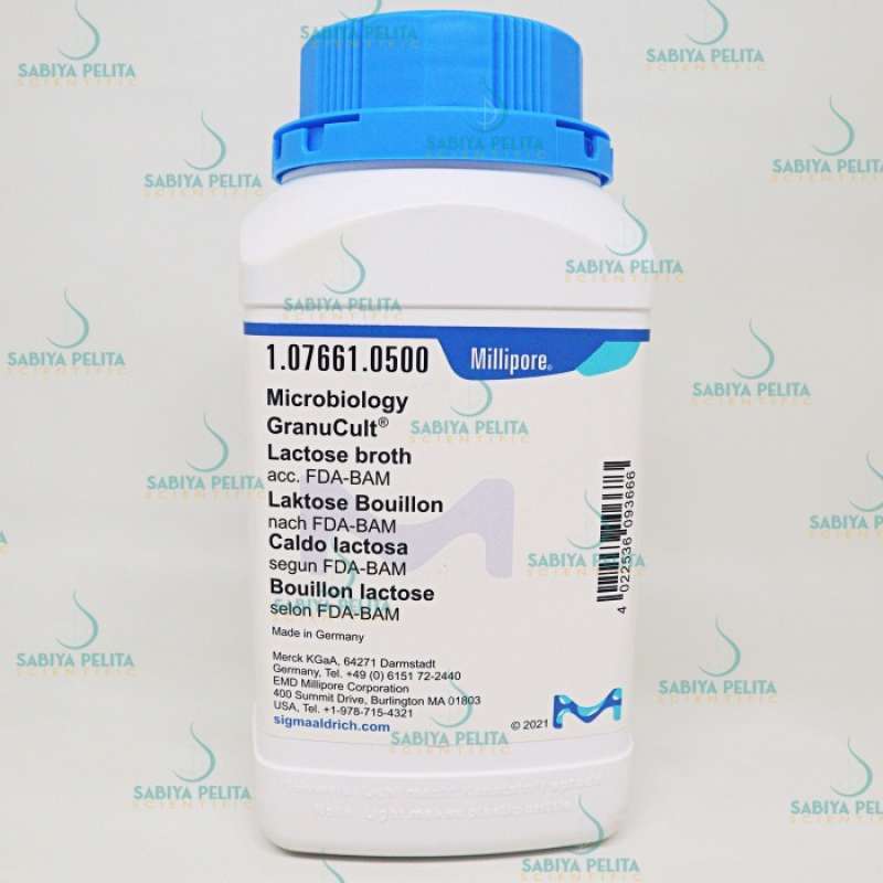 Promo Lactose Broth For Microbiology Merck 1.07661.0500 Diskon 23% Di ...