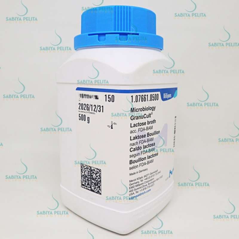 Promo Lactose Broth For Microbiology Merck 1.07661.0500 Diskon 23% Di ...
