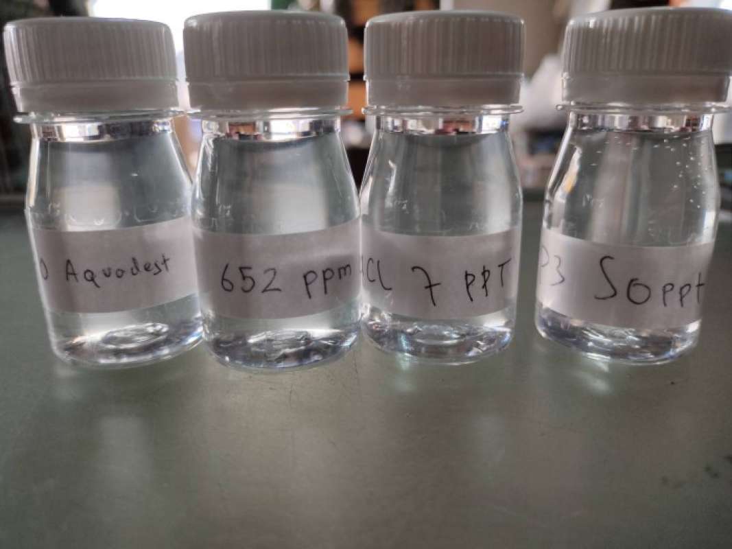 Promo Larutan Buffer Nacl 0/652 Ppm /7 Ppt /50 Ppt Kalibrasi Salinity ...