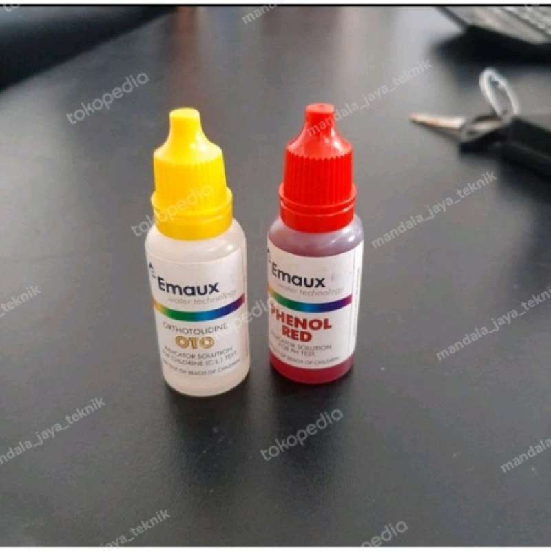 Promo Isi Ulang Test Kit Emaux Cl + Ph Alat Tes Kadar Air Kolam Renang ...