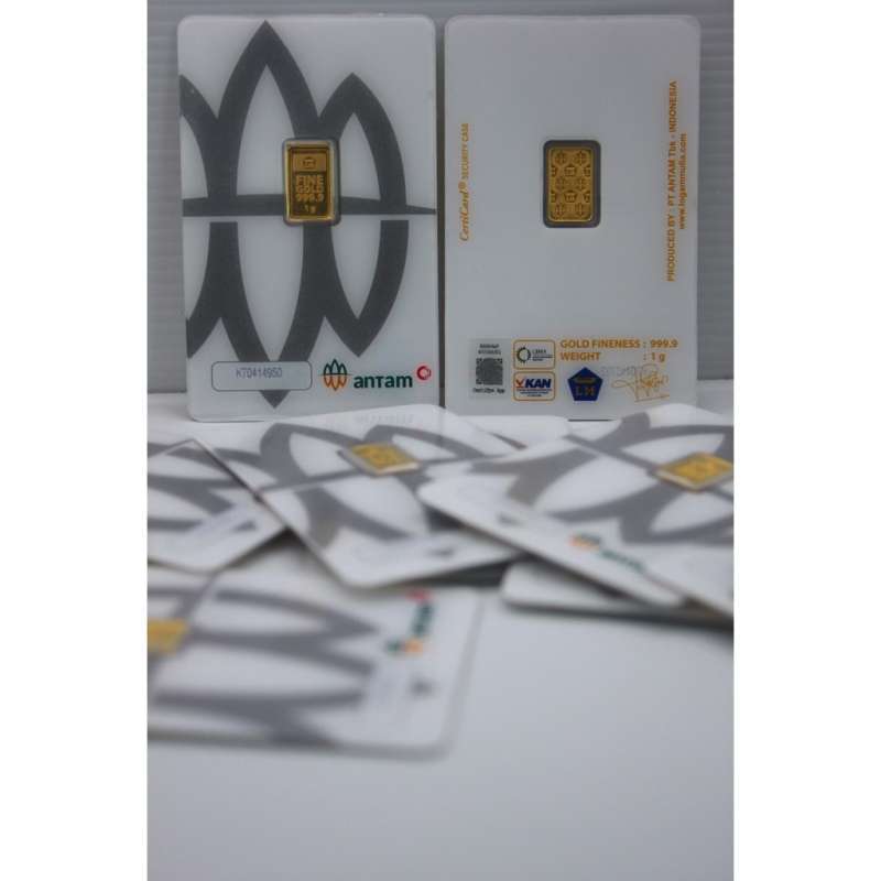 Jual Logam Mulia 1 Gram Antam New Press Terbaru Di Seller Logam Mulia ...