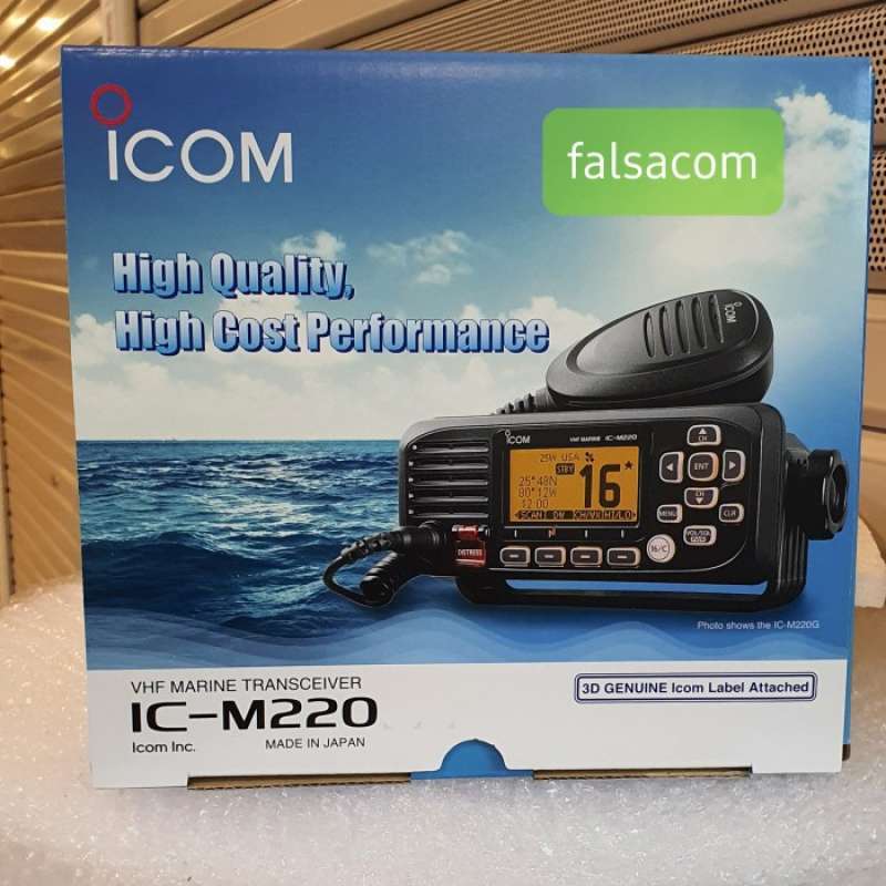Promo New Icom M220 Vhf Marine / Icom M 220 Diskon 5% Di Seller Payuu ...