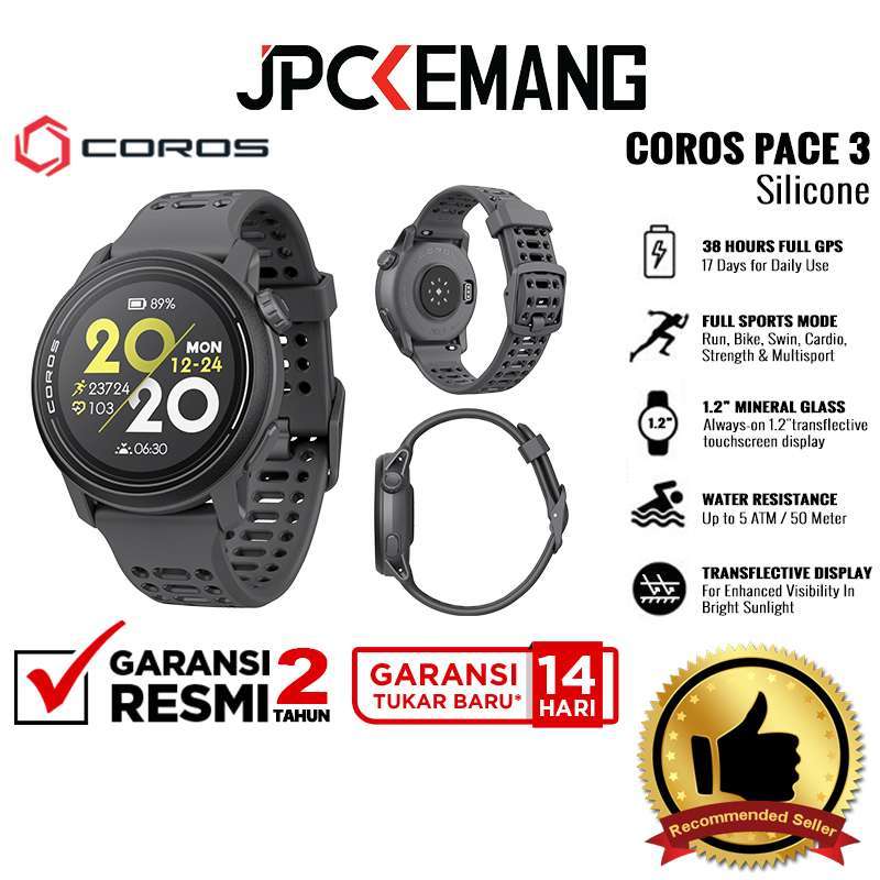 Promo Jpc Kemang Coros Pace 3 Gps Sport Smart Watch Coros Pace3 Smartwatch Garansi Resmi ...