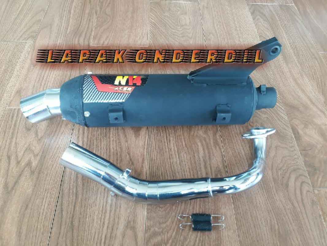 Promo Knalpot Bobokan Racing Standart Beat Street Chrome Merk Csr ...