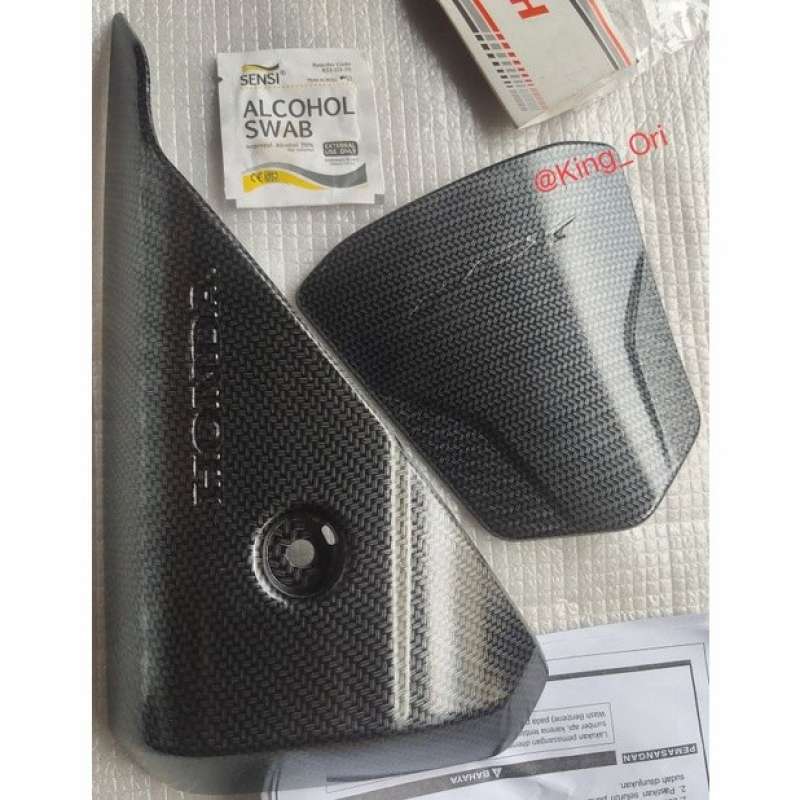 Promo Paket Garnish Muffler Cover Knalpot Dan Fuel Tank Honda Pcx 160 ...