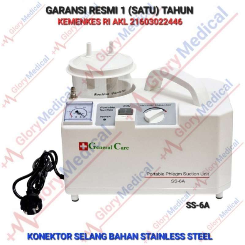 Promo Suction Pump Portable General Care Ss-6a Alat Sedot Dahak Gc Ss 6a Diskon 23% Di Seller ...