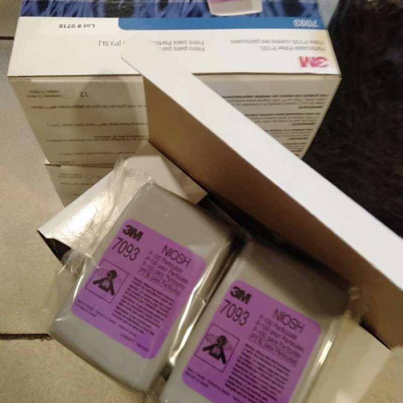 Promo 3m Particulate Filter 7093 Niosh Particel 2 Each/set 3m Diskon 23 ...