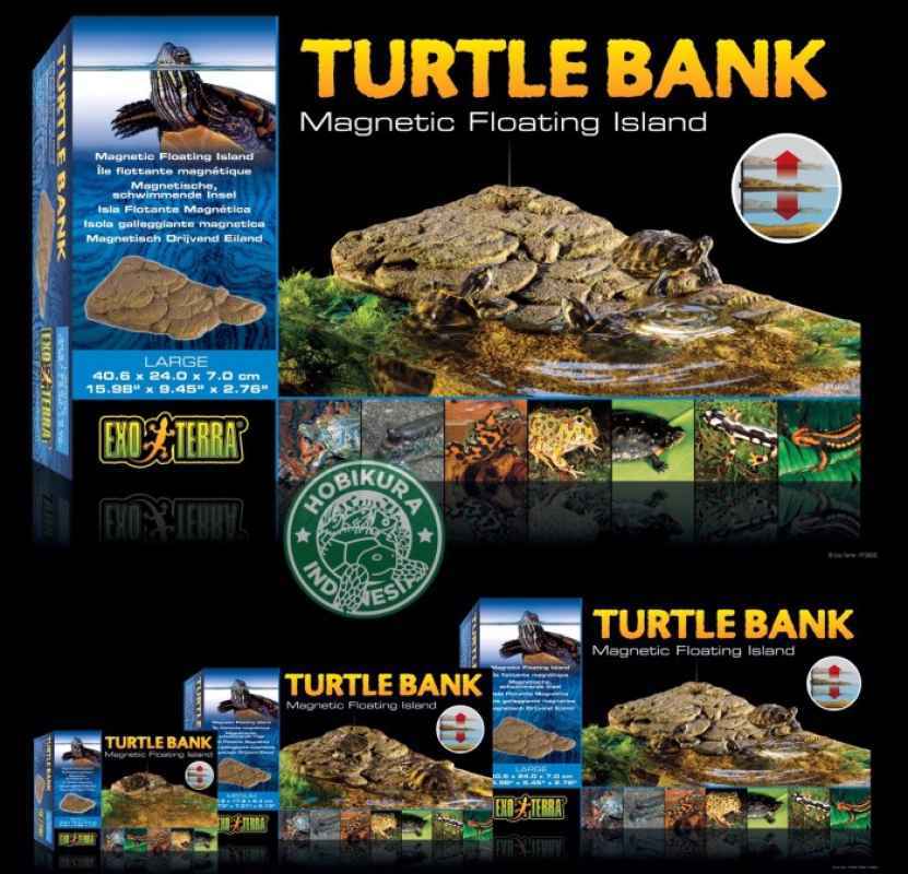 Promo Exo Turtle Bank Large / Daratan Batu Kura - Kura Air / Basking ...