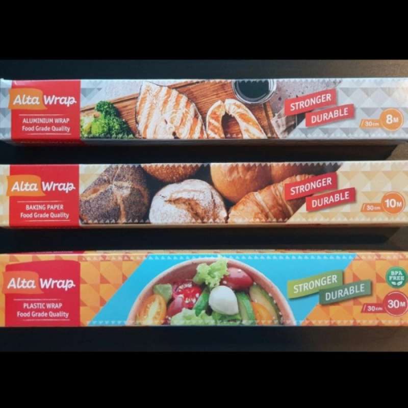 Jual Cling Wrap Alta / Pembungkus Makanan / Buah, Sayur, Dll. Di Seller ...