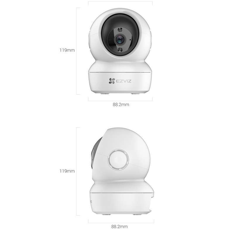 Jual Ezviz Cctv C6n 4mp Smart Wifi Pan Tilt Ip Camera Cctv Indoor 1440p ...