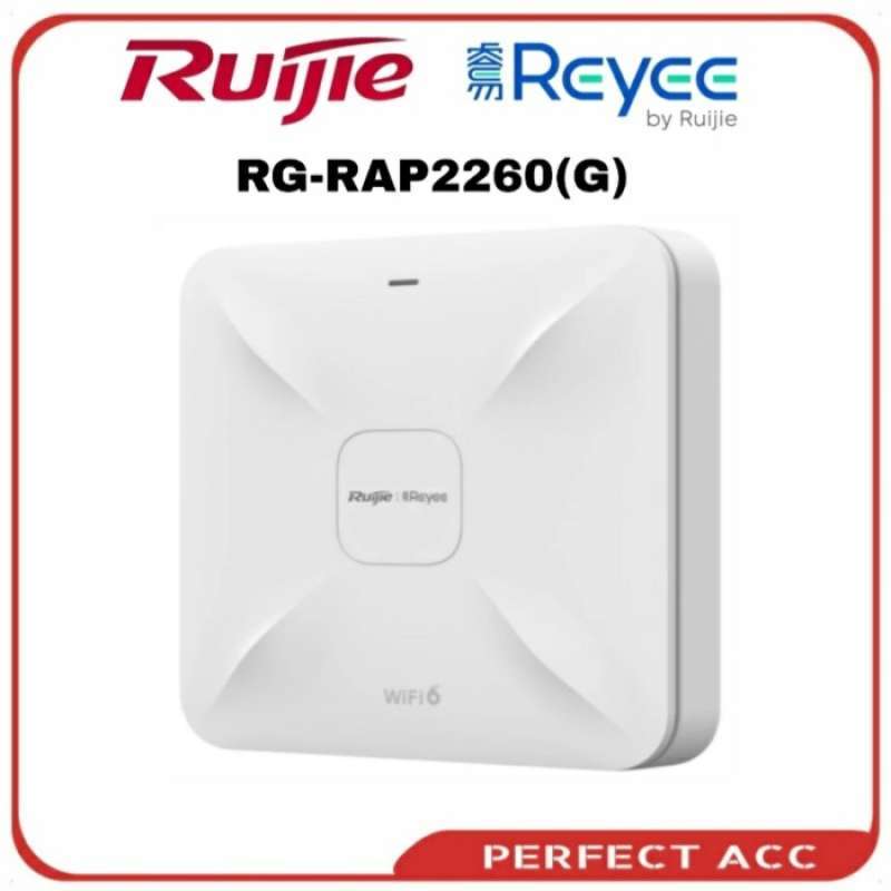 Promo Ruijie Rg-rap2260(g) Reyee Wi-fi 6 Ax1800 Ceiling Access Point ...