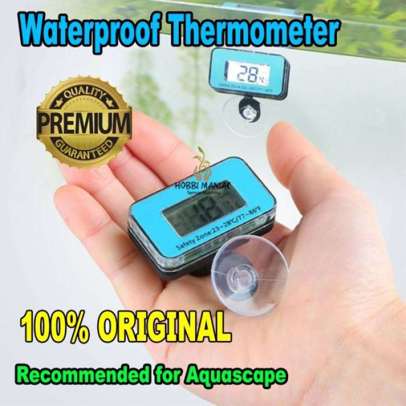 Jual Thermometer Digital Waterproof Termometer Aquascape Aquarium Di ...