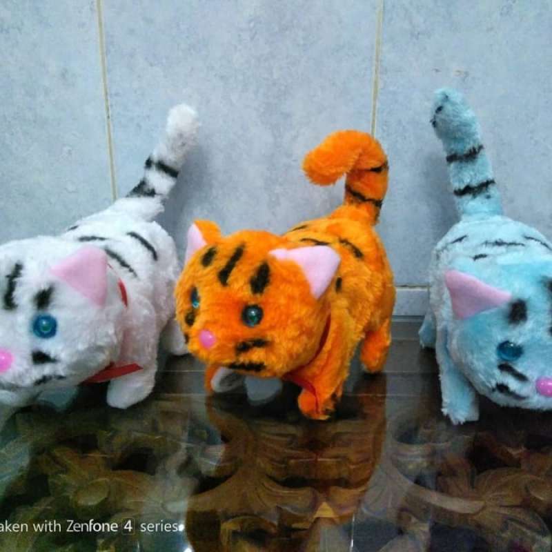 Jual Mainan Kucing Bergerak + Suara + Matanya Menyala Di Seller Suzuka ...