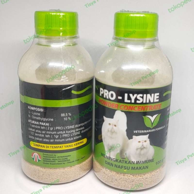 Jual Prolysine 100gr - Pro Lysine Vitamin Imunitas Dan Nafsu Makan ...
