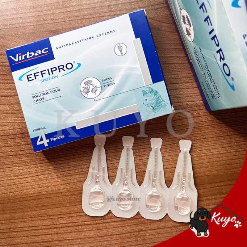 Jual Virbac Effipro Cat Obat Tetes Kutu Kucing Pipet Anti Flea Tick ...