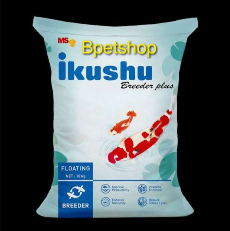Jual Ikhusu Koi Food Breeder Plus Makanan Pelet Ikan 10 Kg Floating - M ...
