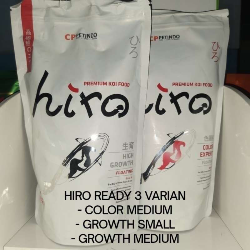 Jual Hiro Pakan Koi 1kg / 5mm / Color Expert / High Growth - High Growt M Di Seller Aghanim ...