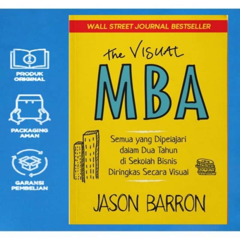 Promo 100% Produk Ori Buku The Visual Mba By Jason Barron / Original ...