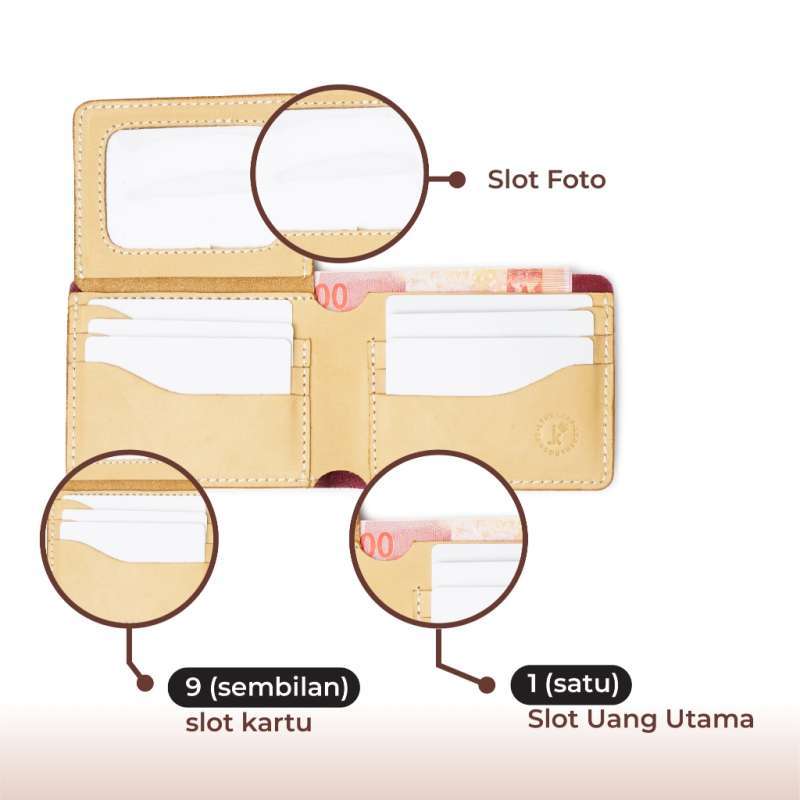 Promo Supervice - - Custom Wallet - Dompet Lipat Pria Bifold Wallet 2.0 ...