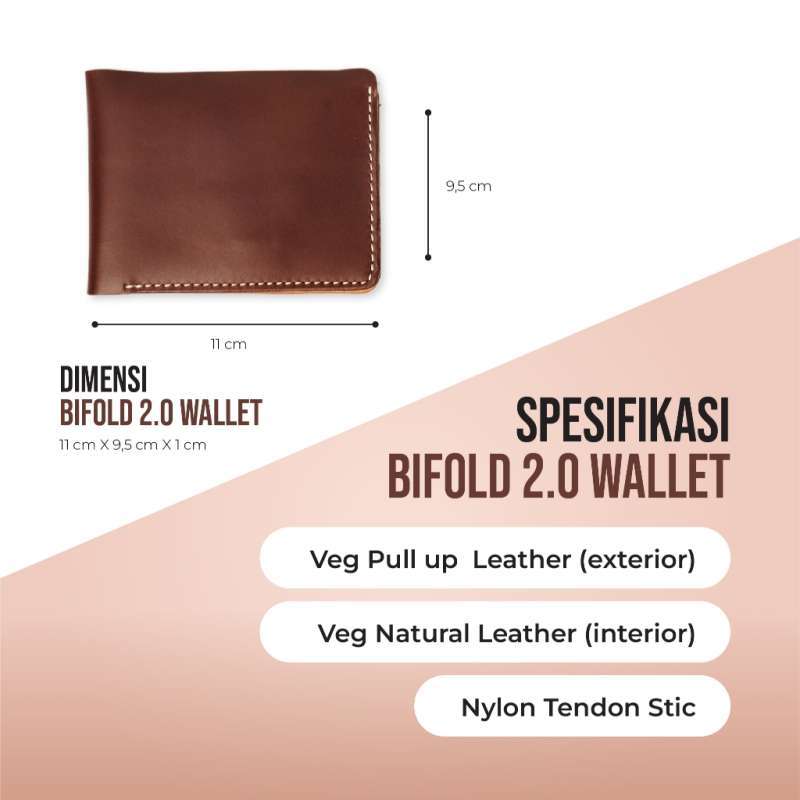Promo Supervice - - Custom Wallet - Dompet Lipat Pria Bifold Wallet 2.0 ...