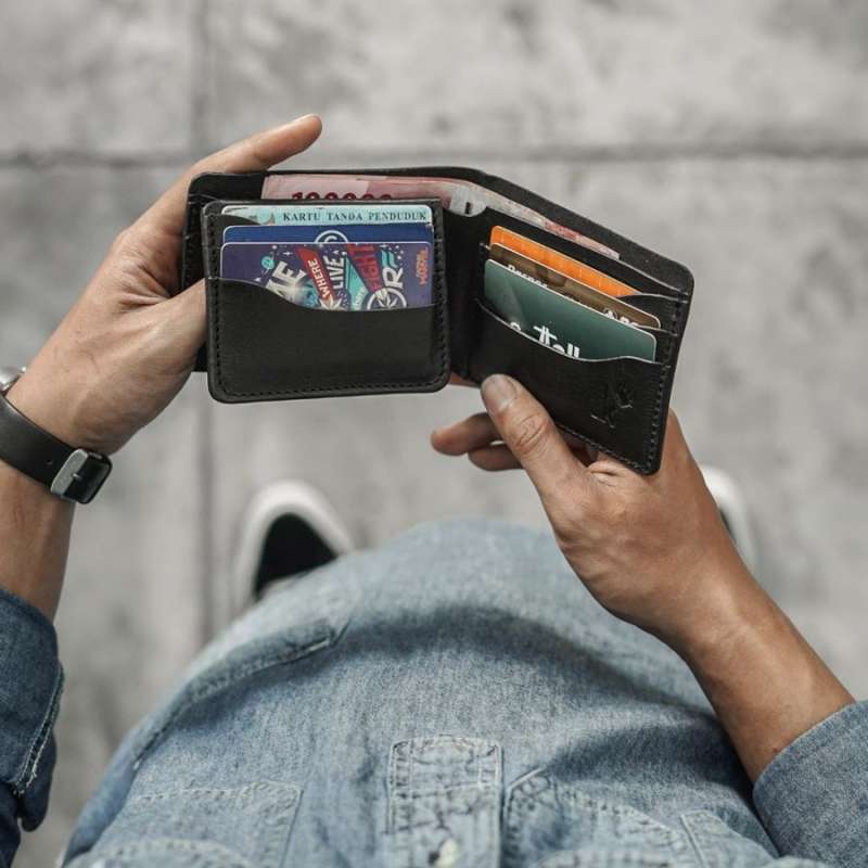 Promo Supervice - - Custom Wallet - Dompet Lipat Pria Bifold Wallet 2.0 ...