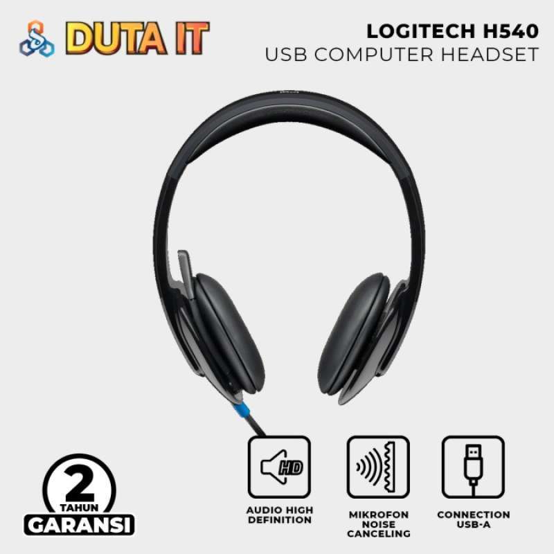 Promo Logitech H540 / H 540 Usb Headset Diskon 23% Di Seller Ryoma Store - Kebon Kacang, Kota ...